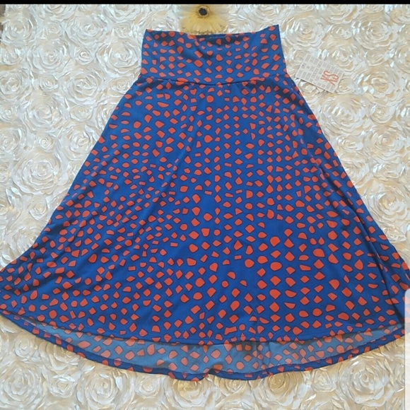 LuLaRoe | Skirts | Lularoe Azure Skirt Xs Nwt | Poshmark